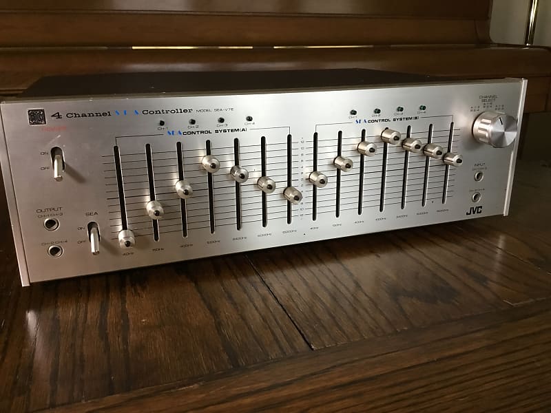 JVC SEA-V7E Vintage 4 Channel Equalizer | Reverb
