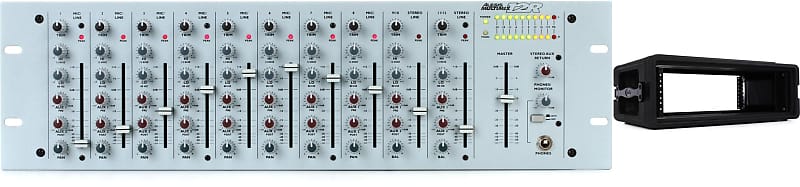 Alesis MultiMix 12R Rackmount Mixer Bundle with SKB 1SKB-R3S | Reverb