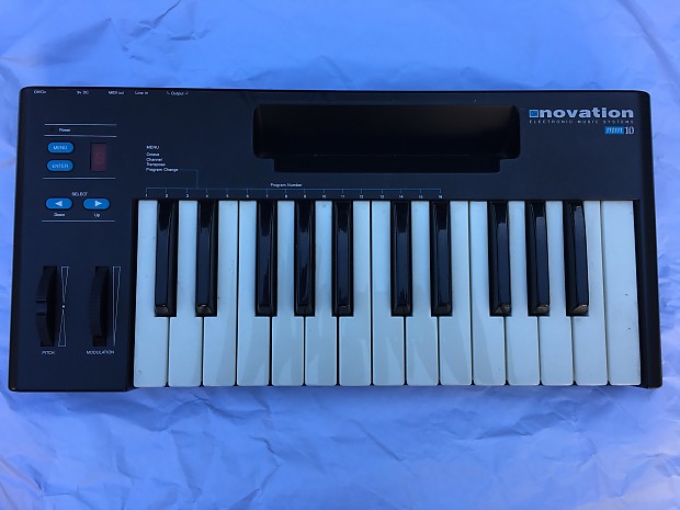 Novation mm10 midi keyboard 1990s | Reverb