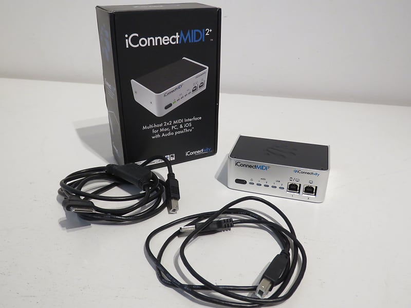 iConnectivity iConnect MIDI2+ MIDI Interface to USB and IOS - | Reverb