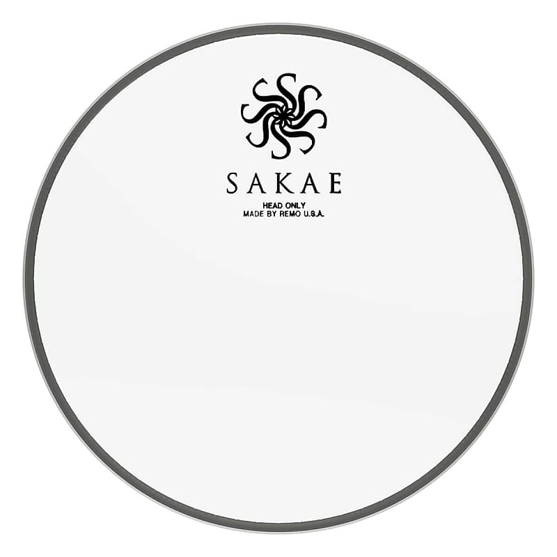 Sakae Logo Head: Emperor Clear 8" | Reverb