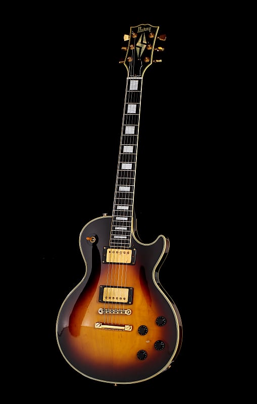 Burny RLC-60 Les Paul Custom MIJ Tobacco Sunburst Early 90s | Reverb