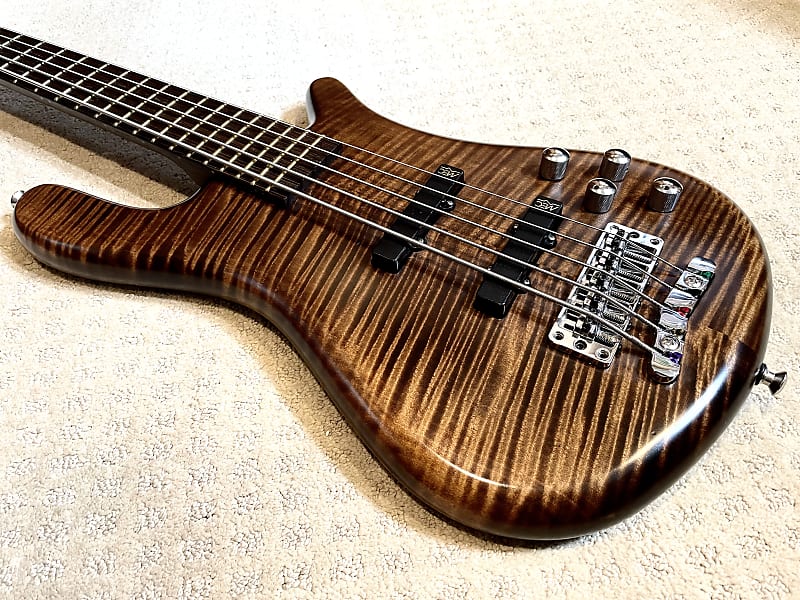 Warwick German Streamer Masterbuilt Flamed Maple Wenge | Reverb