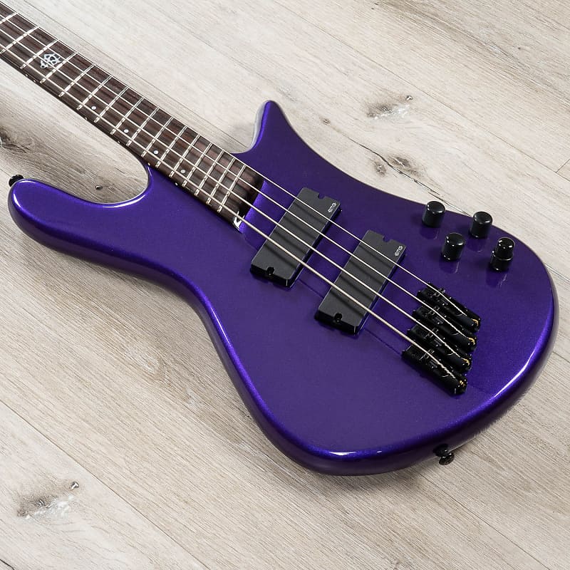 Spector NS Dimension 4 HP Multi-Scale Bass, Ebony | Reverb