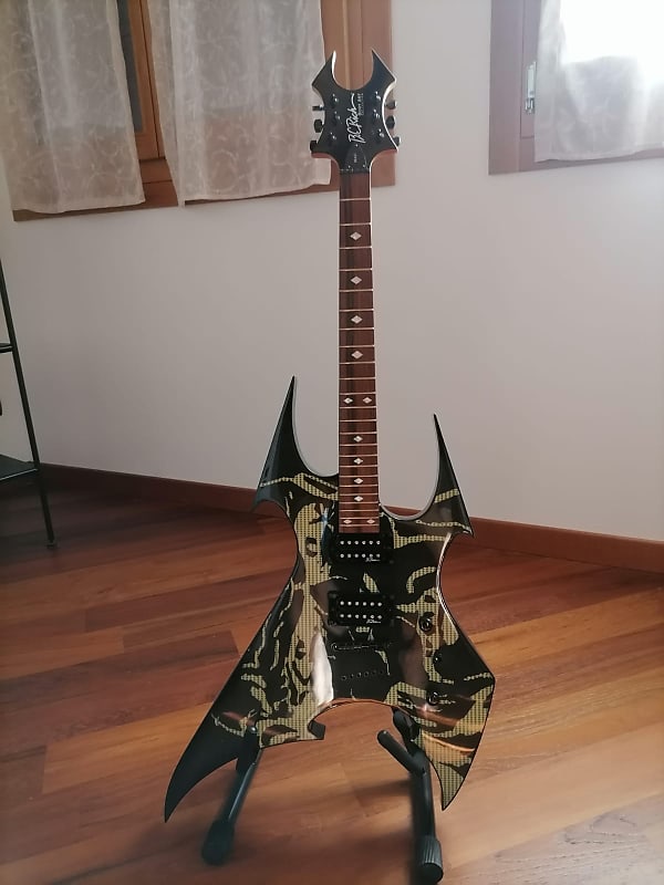 B C Rich" Beast Body Art Collection Boris " Green | Reverb