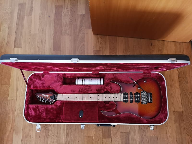 Ibanez RG657MSK-STB RG Prestige Silky Oak Top HSH w/ | Reverb France