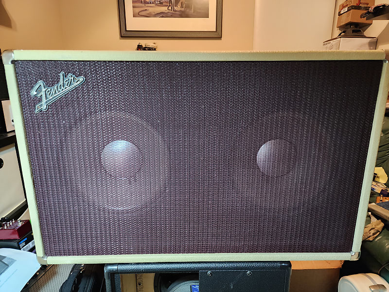 Vintage Fender Bassman Bandmaster 2x12 Cabinet Pre CBS 1962 | Reverb