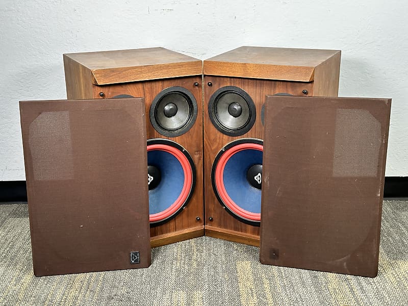Cerwin-Vega 317 Vintage 3-Way Speaker Pair | Reverb