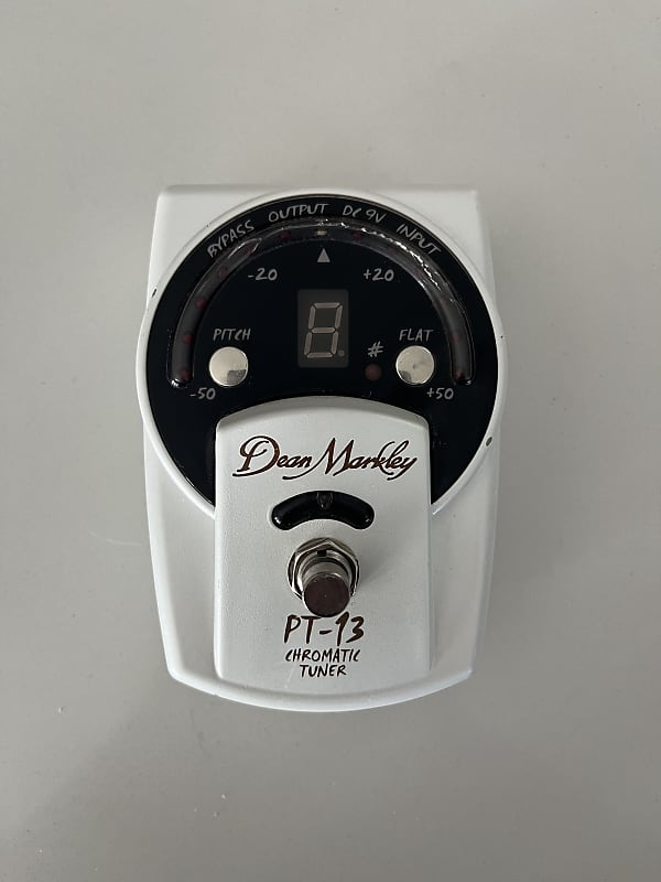 Dean Markley PT-13 Tuner Mid-2000s - White | Reverb