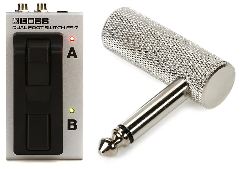 Boss FS-7 Dual Foot Switch Bundle with Hosa GPP-151 1/4 inch | Reverb