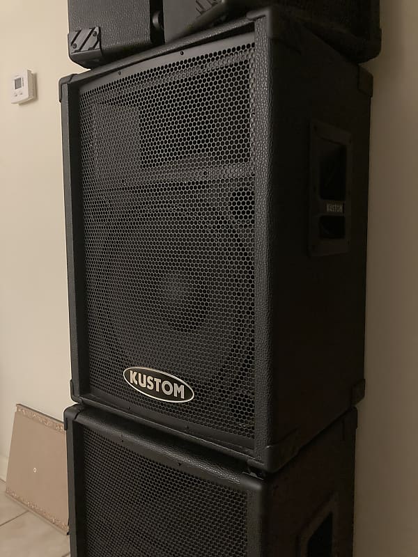 Kustom KPC12 Passive 10" PA Speaker Cabinet with Horn 2010s - | Reverb