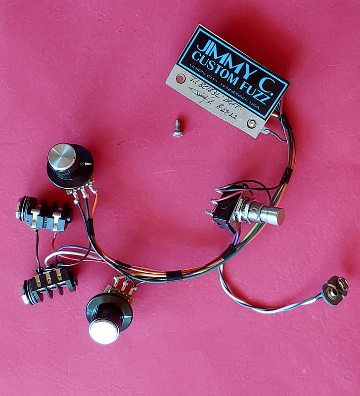 Jimmy C. Custom Fuzz BC183L Drop In Fuzz Face Circuit - | Reverb