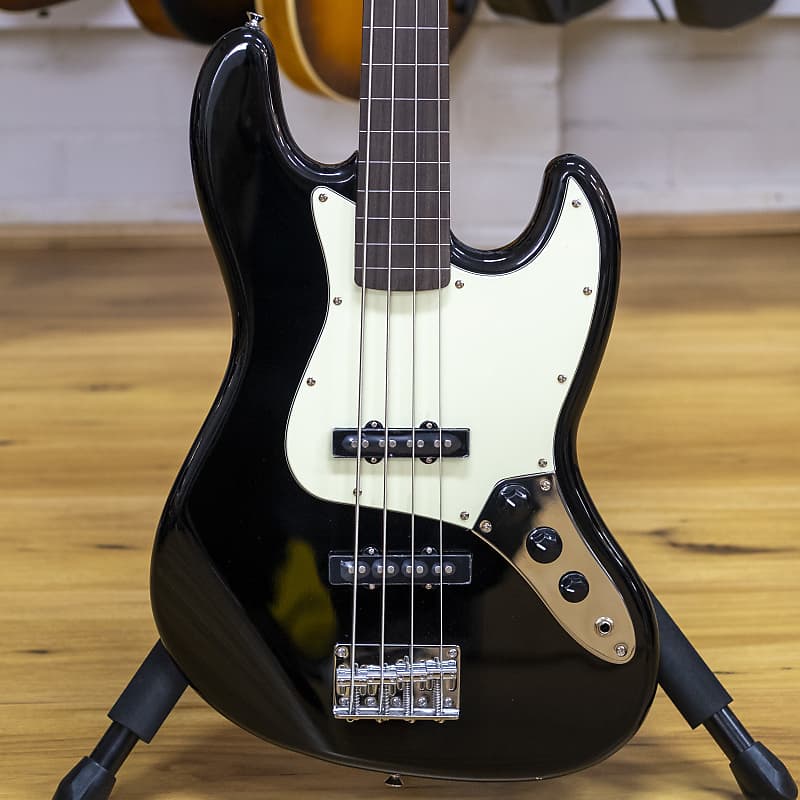 SX VEJ62FB Fretless 4-String J Bass Guitar with Bag | Reverb Australia