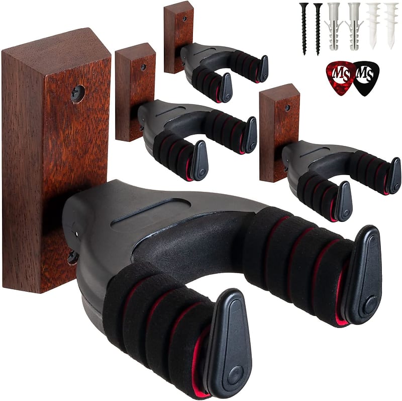 Large Guitar Hanger Cradle and Wall Mount – Sturdy, Secure, | Reverb