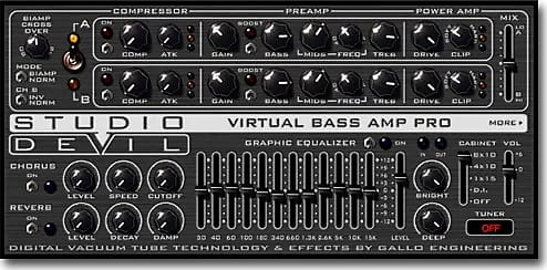 Virtual Bass Amp (Download)Bass Amp Modeling Plug-In | Reverb