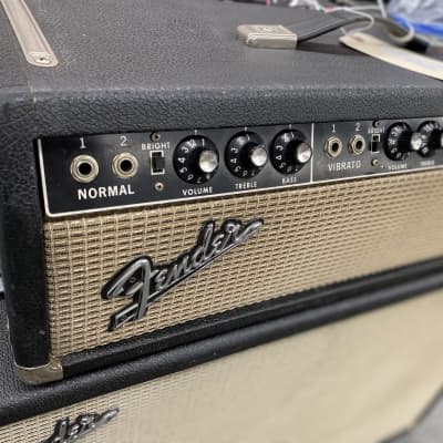 Fender Bandmaster AB763 Head and 2x12 Cabinet 1965 | Reverb