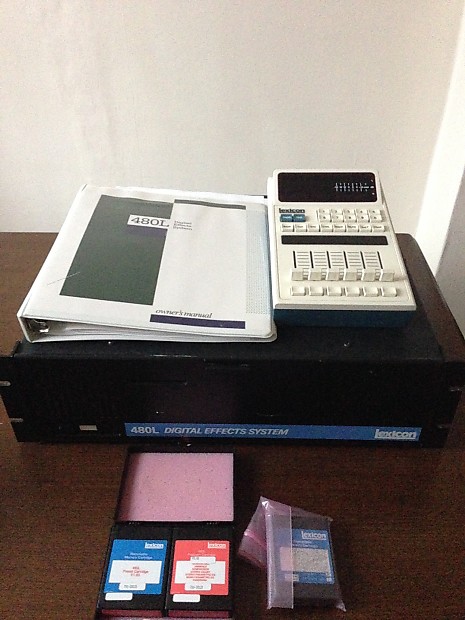 Lexicon 480L v3.01 with Larc, Manual and Rare Cartridges | Reverb UK