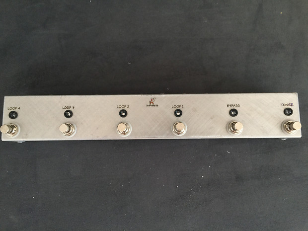 Loopmaster 4-Loop Looper w Bypass & Tuner Aluminum | Reverb