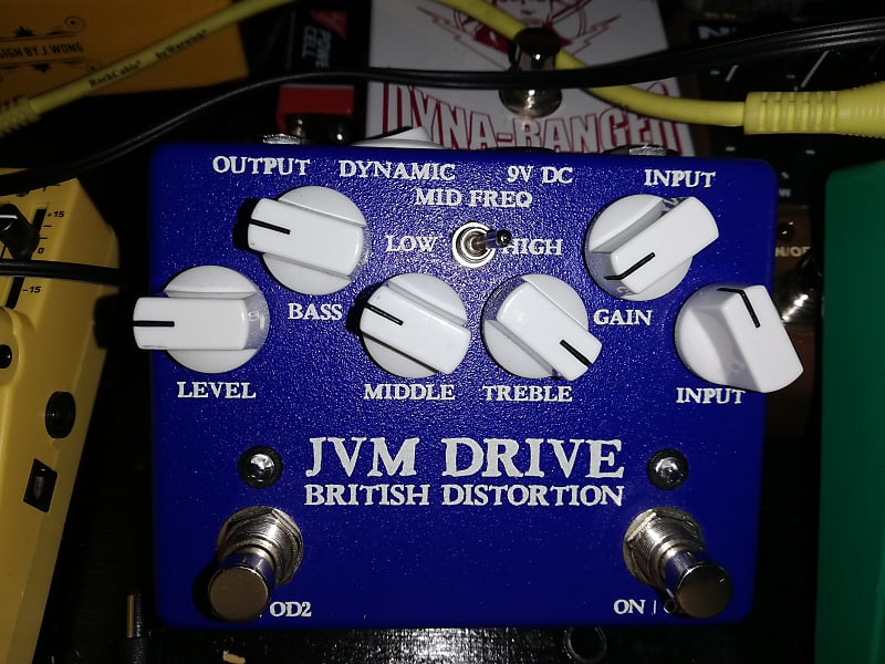 Weehbo Jvm Drive British Distortion | Reverb