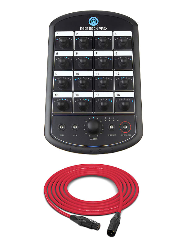 Hear Technologies Hear Back Pro Mixer | 16 Channel Personal | Reverb