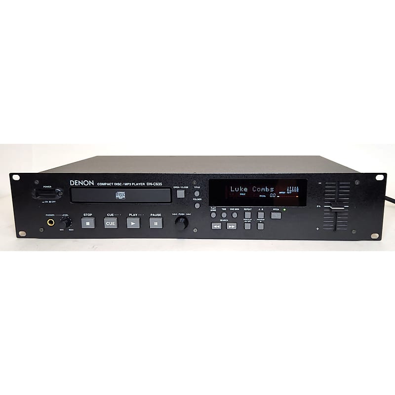 DENON DN-C635 Compact Disc/MP3 Player, Rack Mount, Made in | Reverb