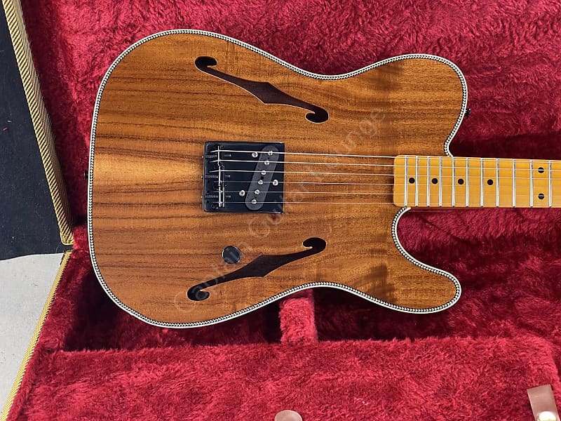 Jokercreek - Esquire Thinline - Koa Top - ID 2456 | Reverb