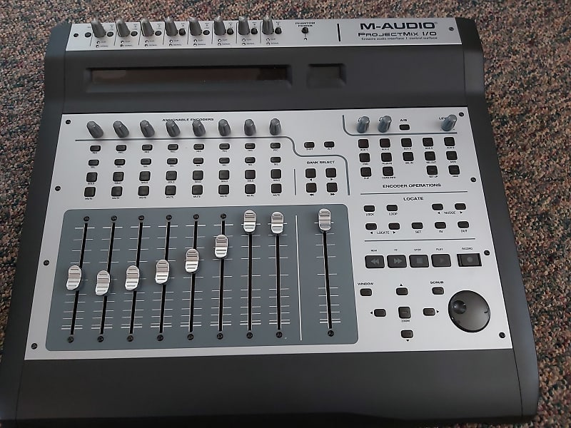 M-Audio Project Mix I/O Interface Mixer MIDI Controller with | Reverb