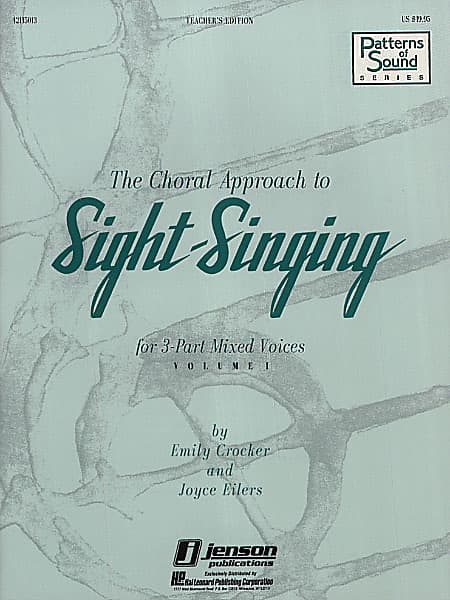 Choral Approach to Sight-Singing: Volume 1 - Teachers Edition | Reverb