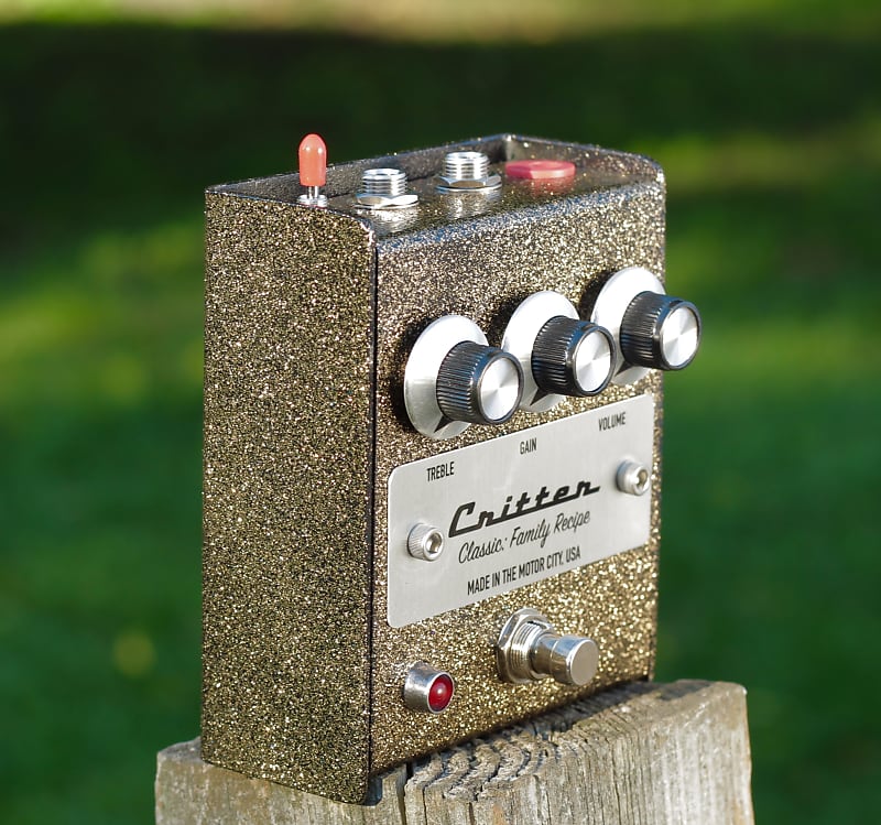Critter - CFR Klone TLE2072 Equipped! Gold B-Stock | Reverb
