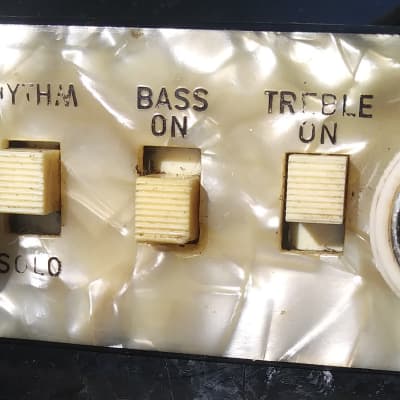 Hofner control panel 1967 | Reverb