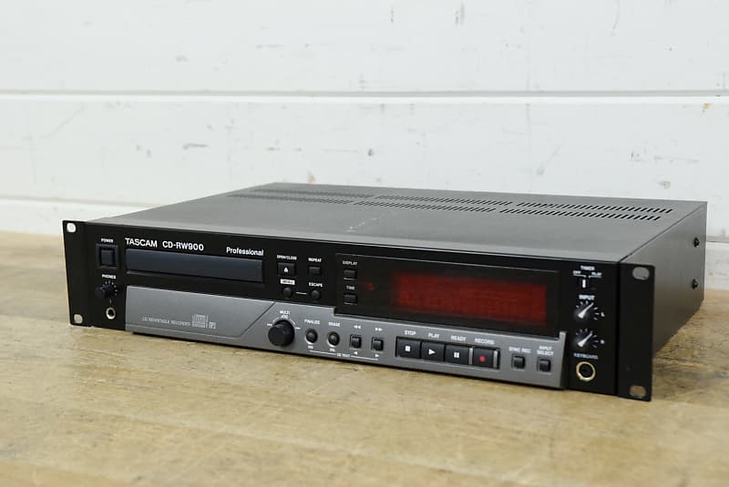 TASCAM CD-RW900 Professional Rackmount CD Recorder/Player | Reverb