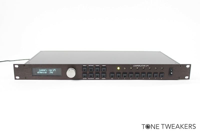 LOOPERLATIVE LP-1 Stereo Looper Looping Sampler 8 tracks | Reverb
