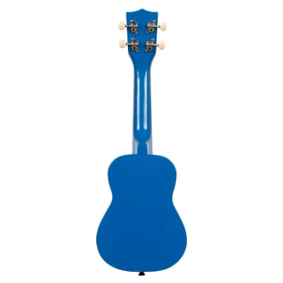 Kala Ukadelic Blue Ink Soprano Ukulele | Reverb