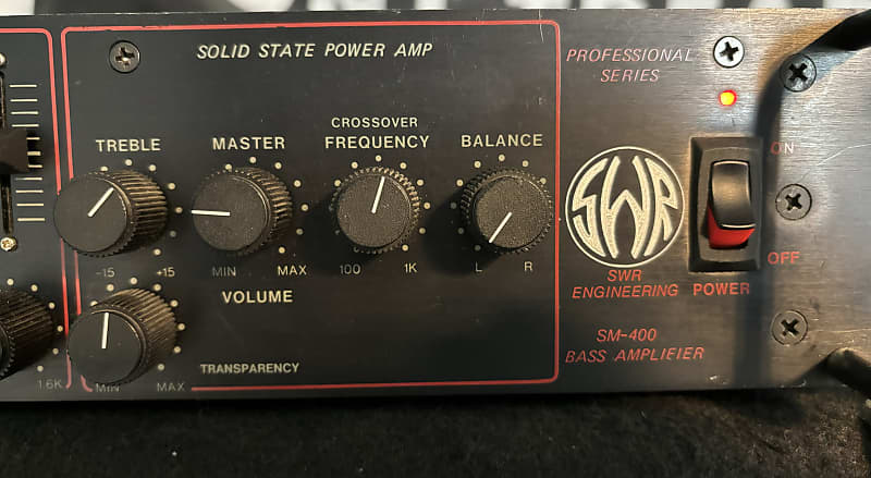SWR SM-400 Stereo/Mono Bass Amp | Reverb