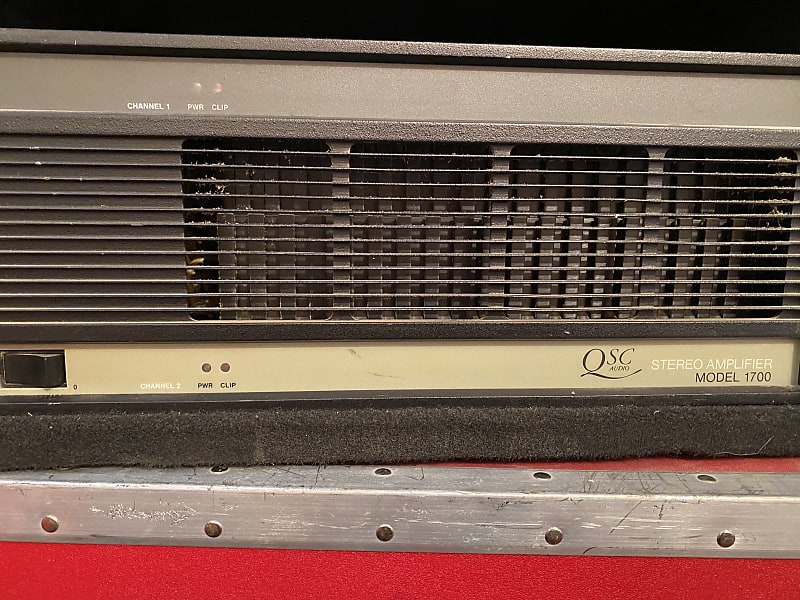 QSC 1700 Power Amp | Reverb