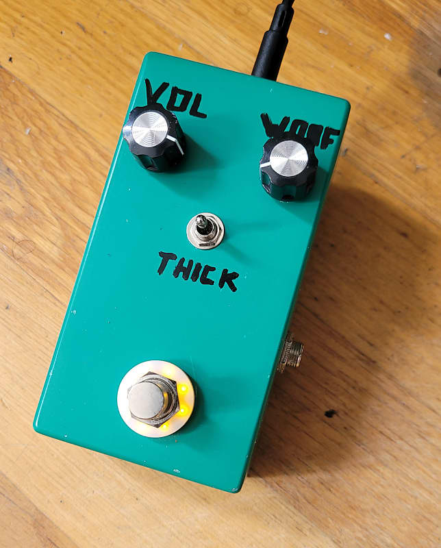 Homemade Fuzz Face 2022 - Green/Teal | Reverb