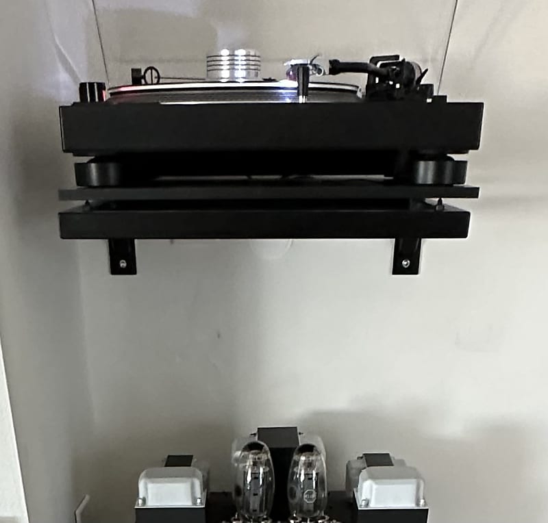 Pro-Ject Wall Mount It 1 Turntable Shelf 2023 - Black | Reverb