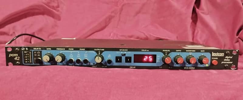 Lexicon PCM 42 Digital Delay – Ex Sony Music Studios USA – | Reverb