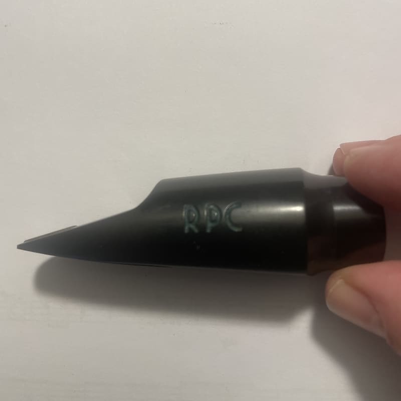 RPC Alto Sax Mouthpiece .80 2010's - Hard Rubber | Reverb