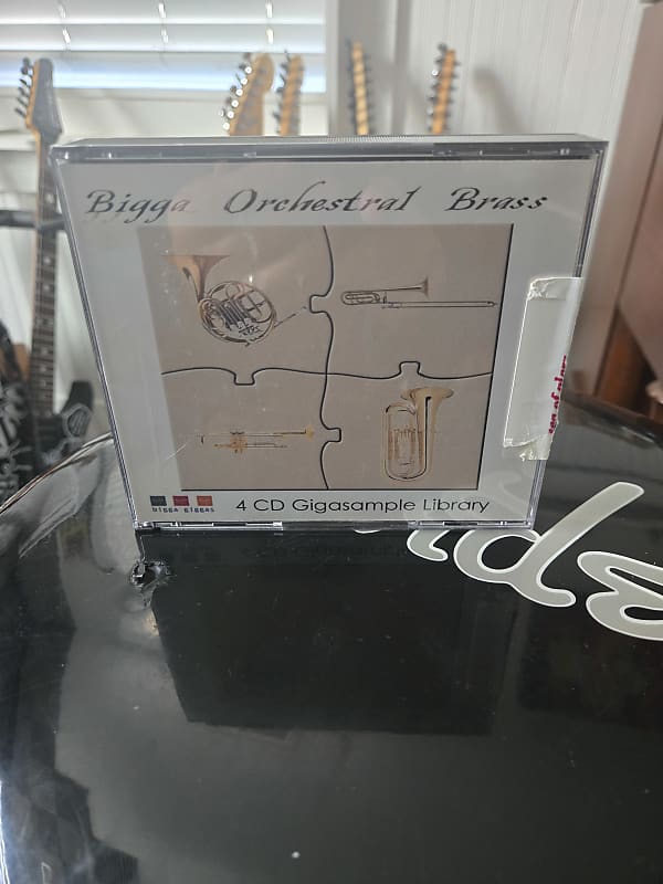 Bigga Gigga Bigga Gigga Bigga Orchestral Brass 4 CDR CDROM | Reverb