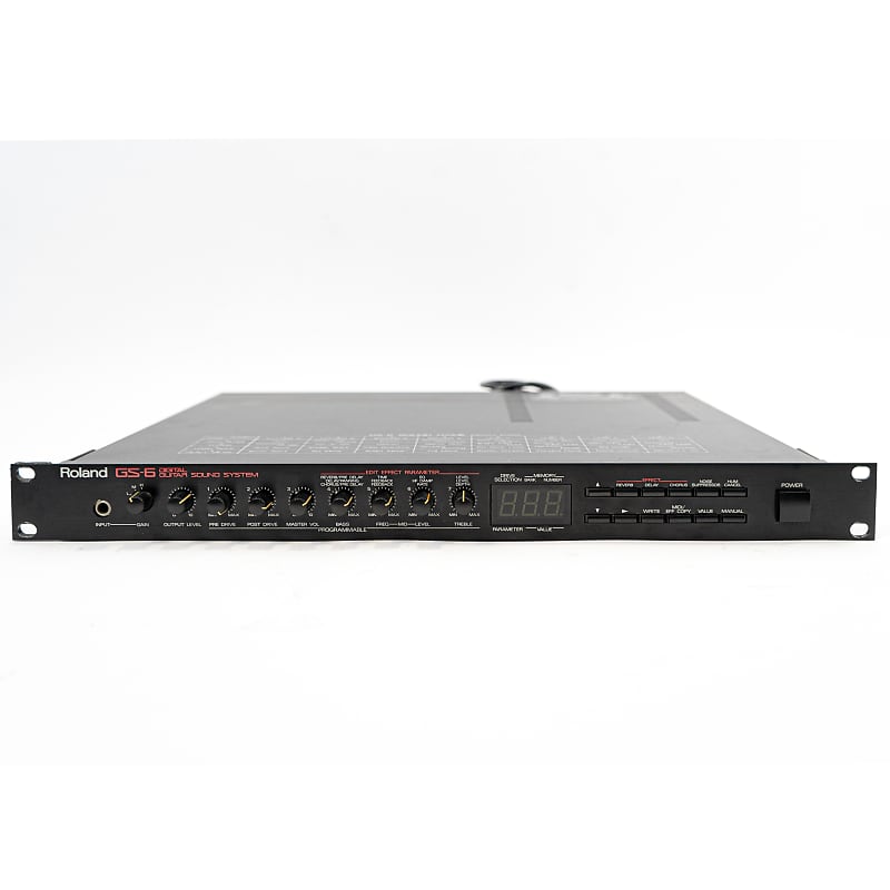 Roland GS-6 Digital Guitar Sound System & Preamp Rackmount | Reverb