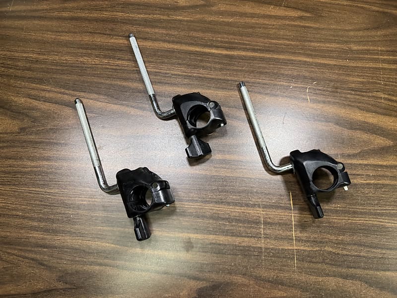 3 Pack Roland MDH V-Drum 1.5 inch Hinged Rack Clamp + L Arm | Reverb