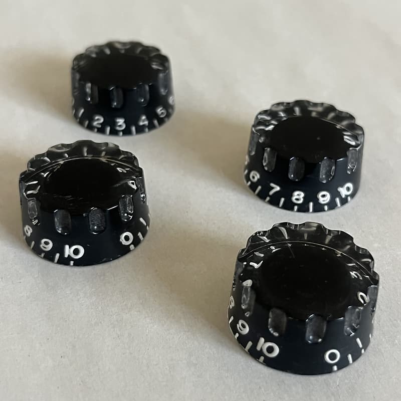 Harmony Gibson Les Paul Copy Black Knobs Vintage | Reverb