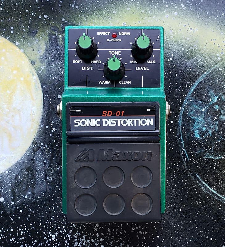 Maxon SD-01 Sonic Distortion, Made In Japan, 1980s, FREE 'N | Reverb