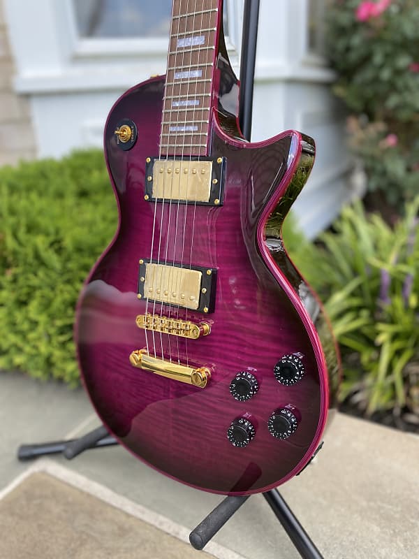 FireFly FFLP Elite Purple Bat Electric Guitar * Elite Model | Reverb