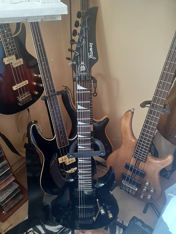 Framus Morrigan Custom 2008 Black And Gold Made In Germany | Reverb