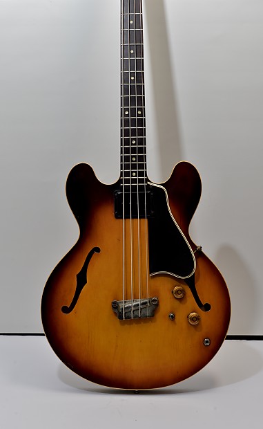 Gibson EB-2 Bass Guitar 1959 Sunburst | Reverb
