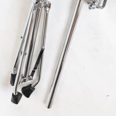 Complete Ludwig Hercules Double Tom Floor Stand, Metal Wing | Reverb