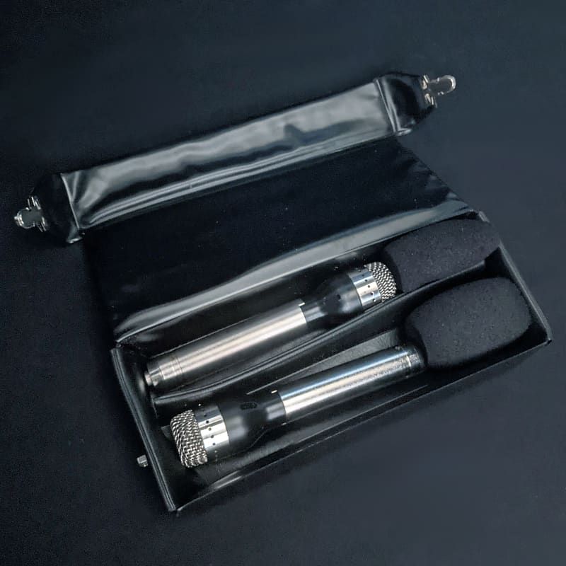 Matched Pair Of Tesla AMD 411N - Vintage Cardioid Dynamic | Reverb