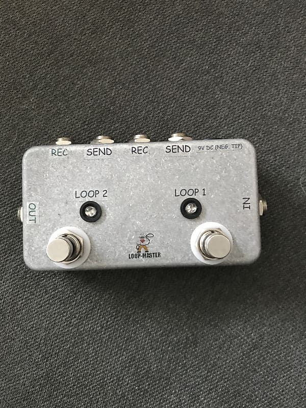 2-Loop True Bypass Looper Loop Pedal Switcher Loop-Master | Reverb